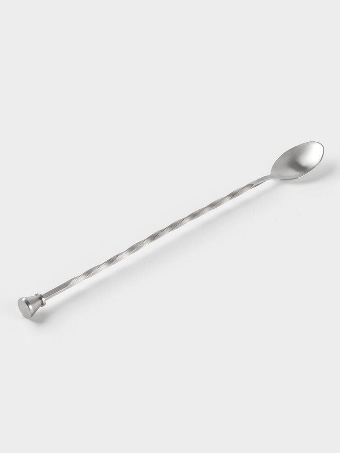 Барная ложка Hanna Knövell, 28 см, с мадлером, нержавеющая сталь