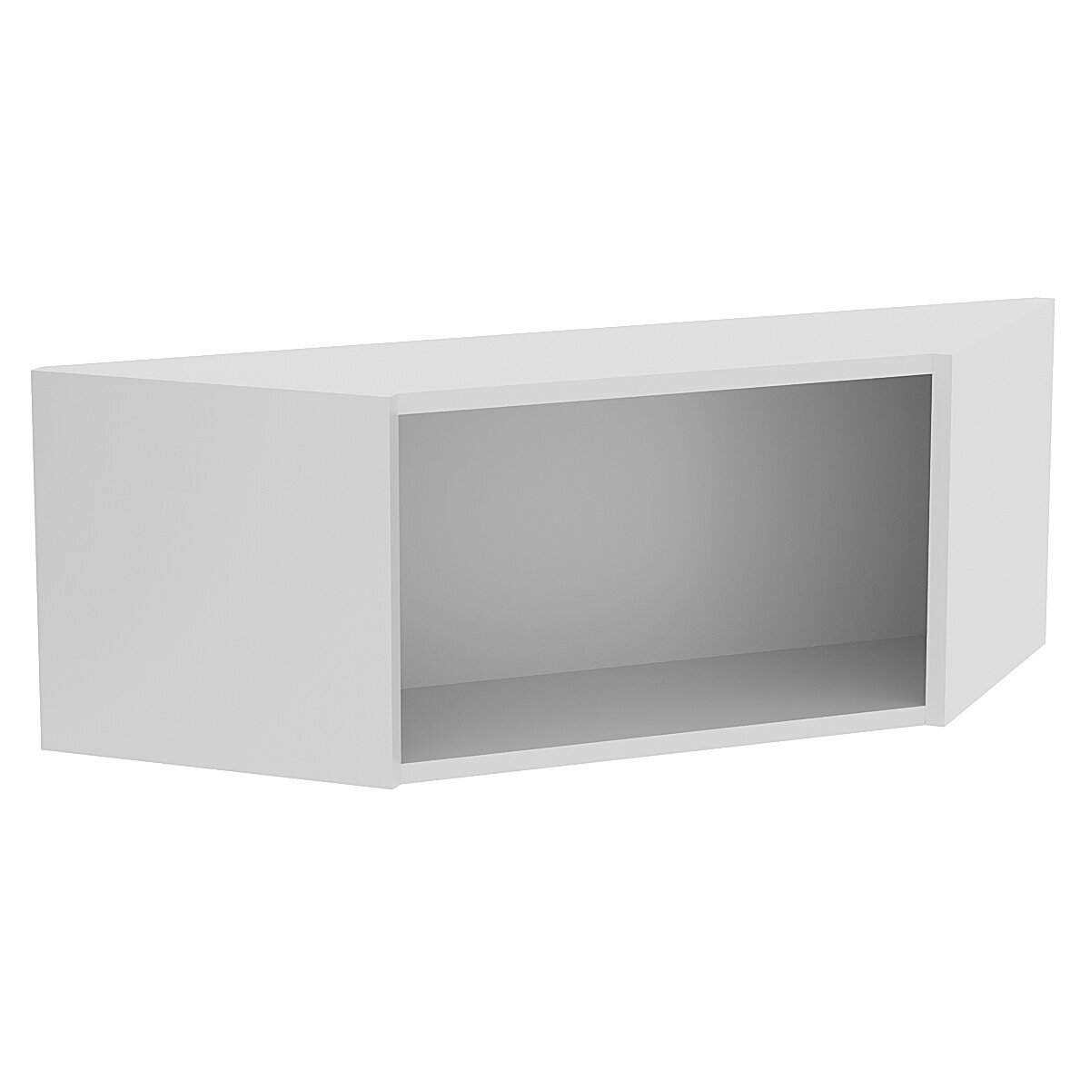 Антресоль угловая Эконом №5 (торец 300мм), Cерый. Производитель товара - компания ТОБ.