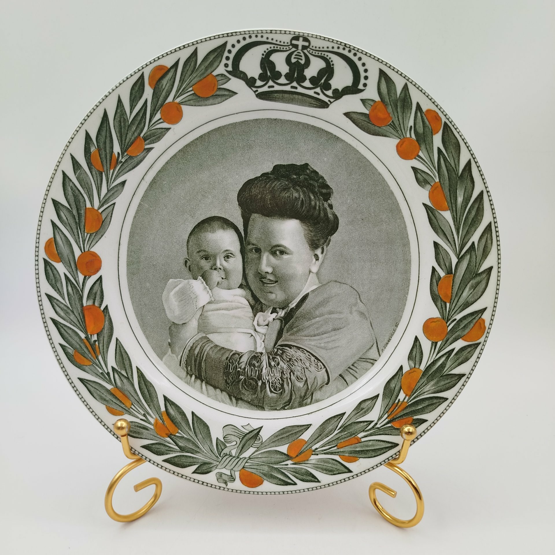 Тарелка декоративная (настенная)