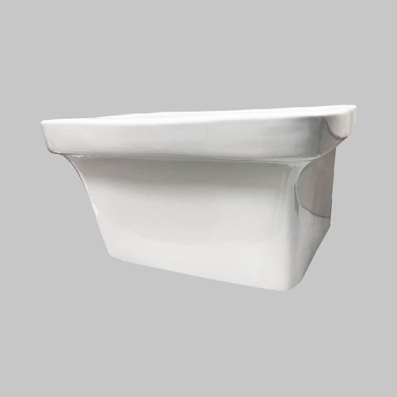 Раковина хозяйственная HATRIA SPECIALS Y1VD01 с сифом YXZ801, без ножек, без отверстий для смесителя.