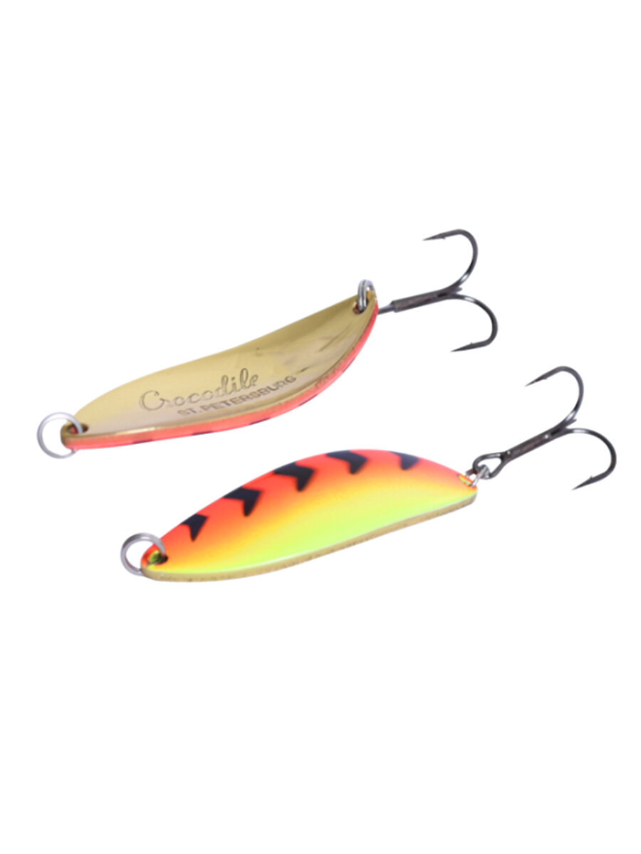 Блесна колеблющаяся Mister Cro крокодил, 60/13 FTR, 1 штука