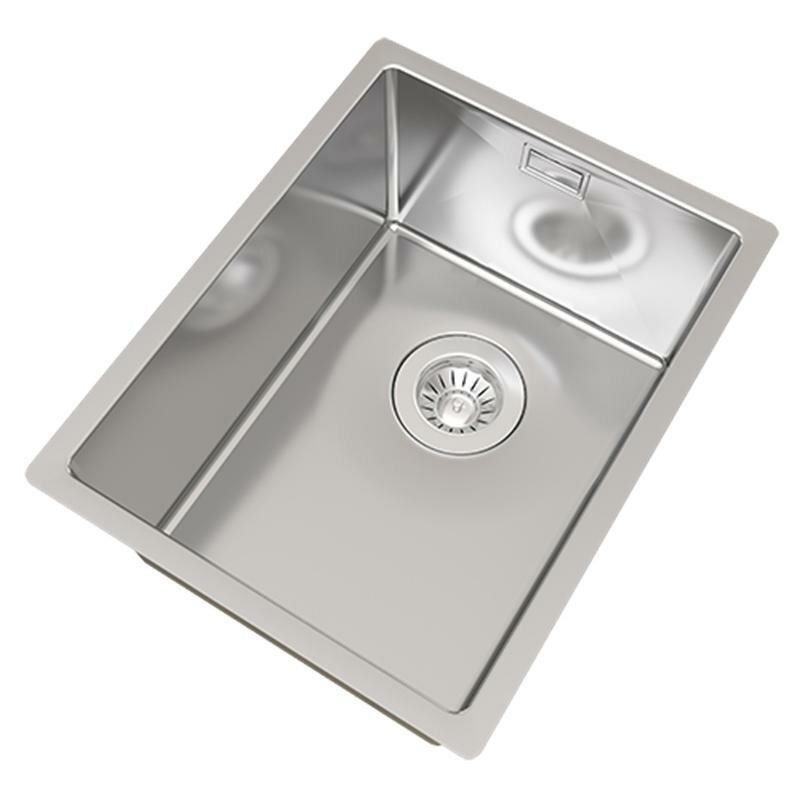 Кухонная мойка Florentina оптима-hm OHM.300.400. В.10. S.10, нержавеющая сталь