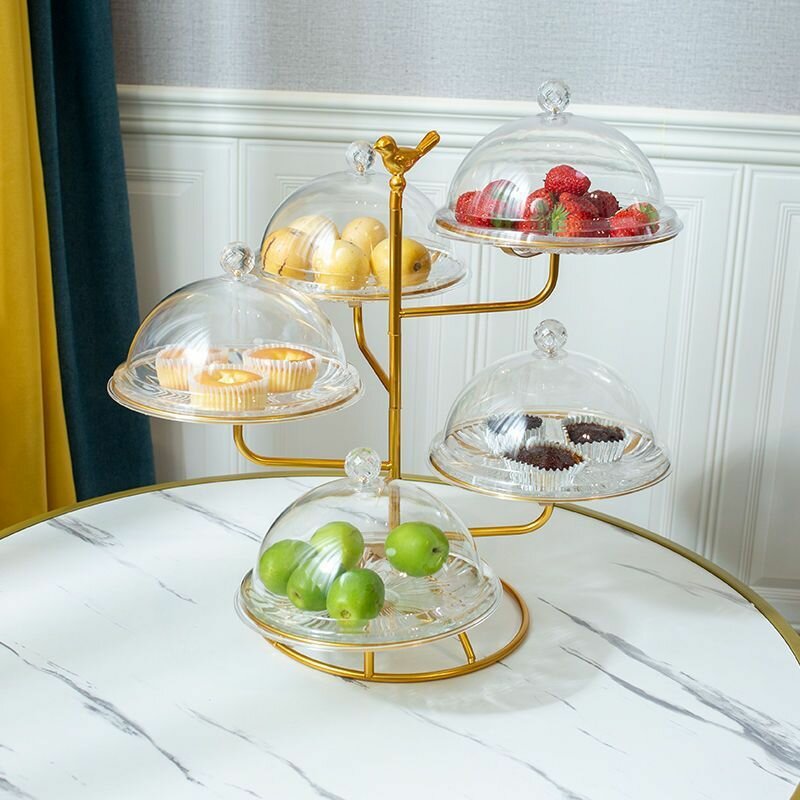 Фруктовница ярусная ваза этажерка для фруктов