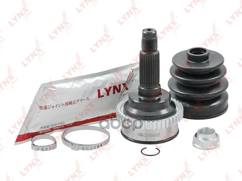 ШРУС наружный к-кт! Mazda 323 F/S/Premacy 1.8/2.0i/2.0D/TD 98-04 LYNXauto арт. CO3653A