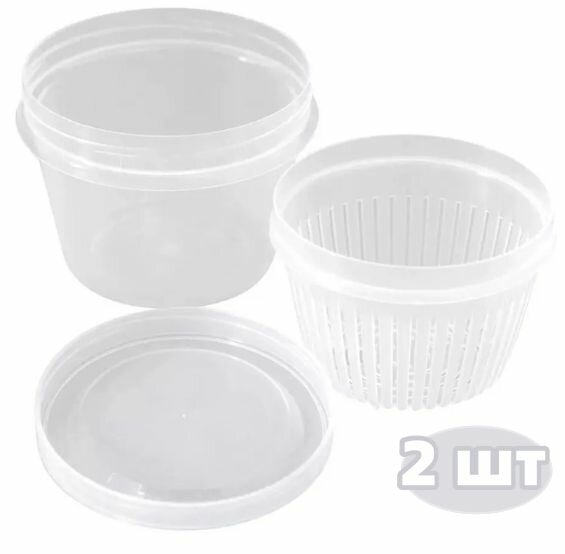 Форма для приготовления сыра и творога, 0.5 л