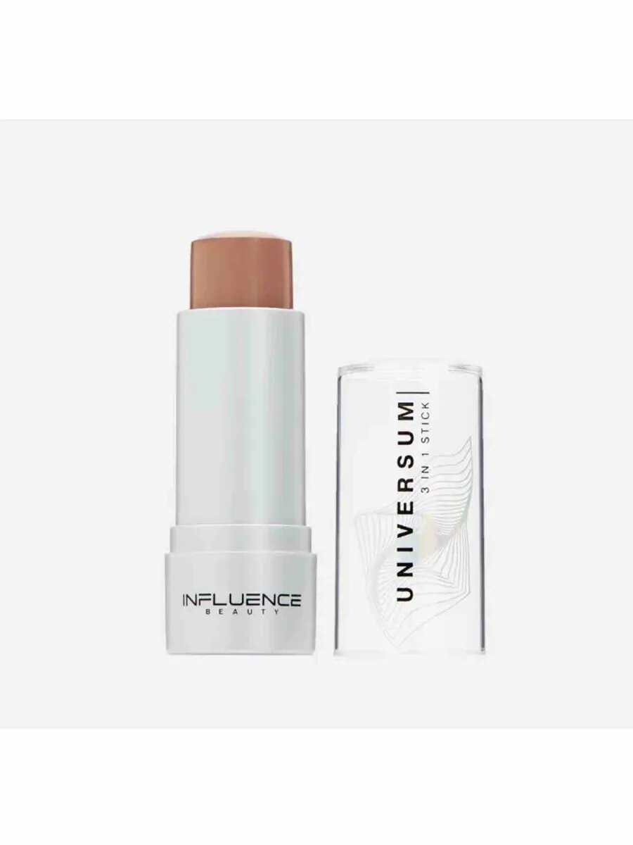 Стик Influense Beauty Universum 03, 3 в 1, гипоаллергенный, для глаз, губ и лица