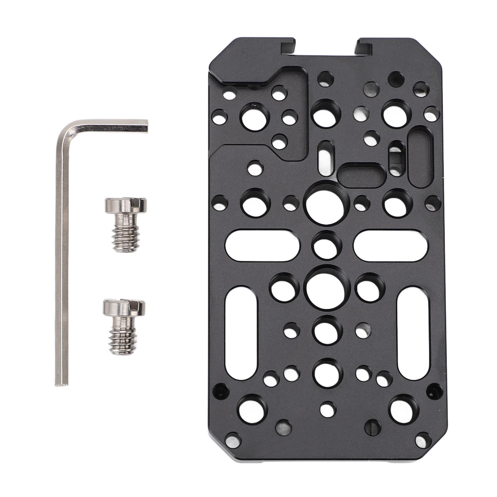 Алюминиевая универсальная монтажная площадка для камеры с резьбой 1/4/3/8 дюйма, крепление типа «холодный башмак» для штатива.