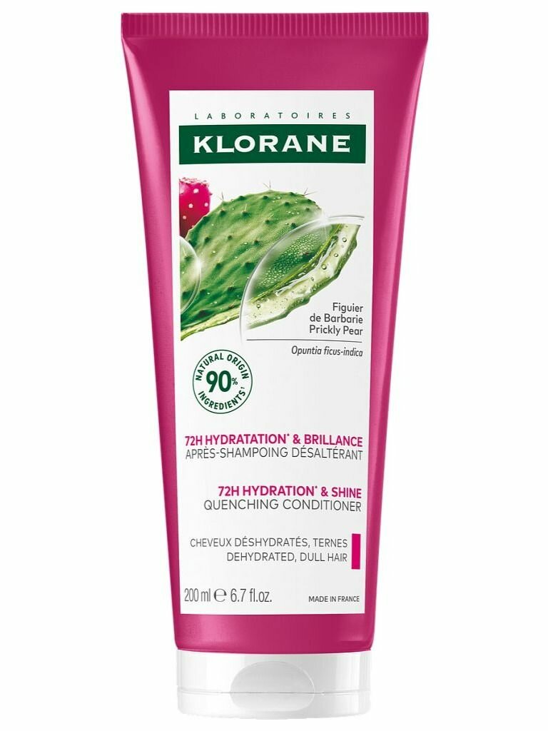 Клоран (Klorane) Бальзам-ополаскиватель увлажняющий с Опунцией, 200 мл