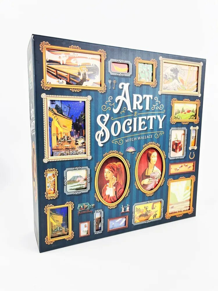 KNOW EASY-Art Society - это коллекционная игра с простыми правилами для 2-4 игроков! 30-60 мин.
