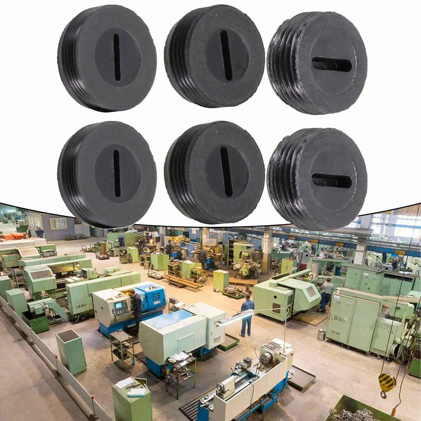 2шт Черный Угольный Щеткодержатель Крышка Щетки 13 14 15 16 18 20 22 мм