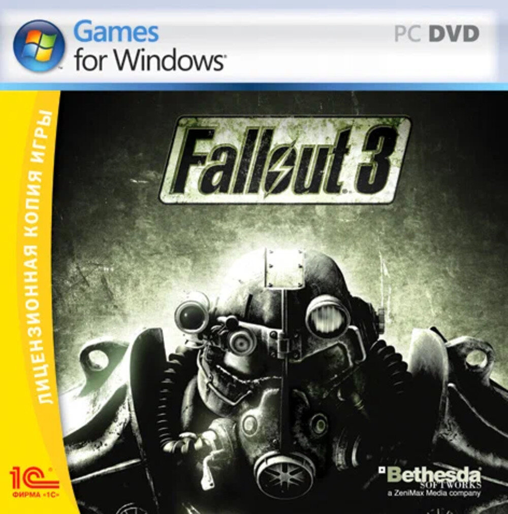 Игра для компьютера: Fallout 3 (Jewel диск) Лицензионный диск