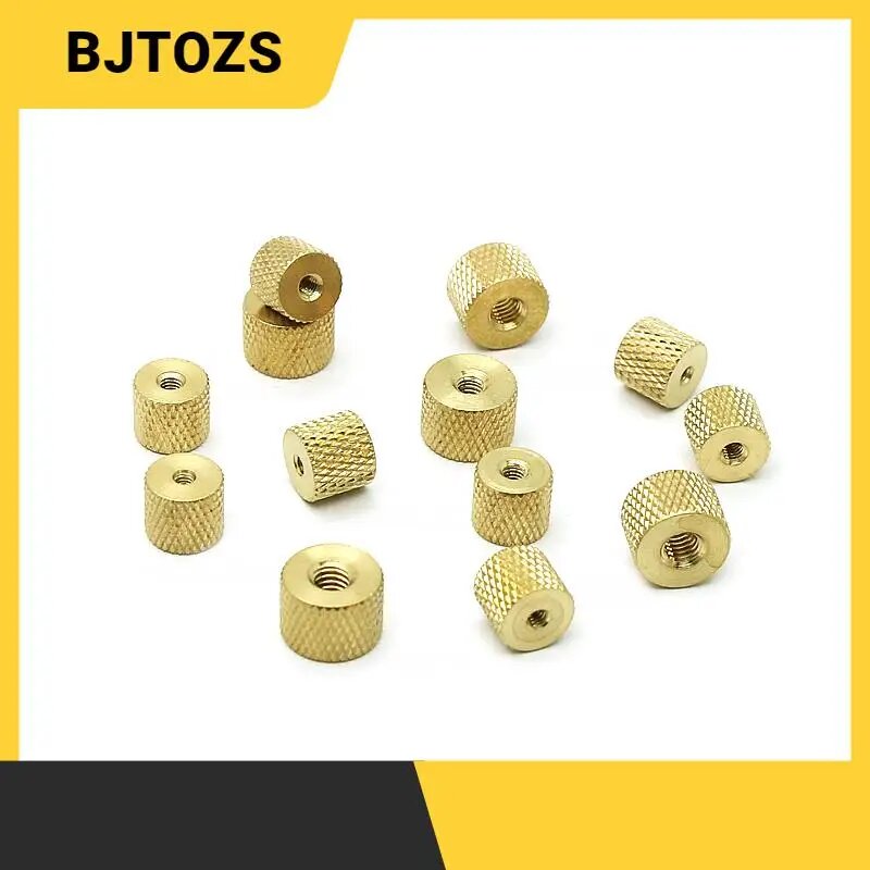Накатанные латунные гайки Bjtozs M2 M2.5 M3 M4 M3, 10pcs