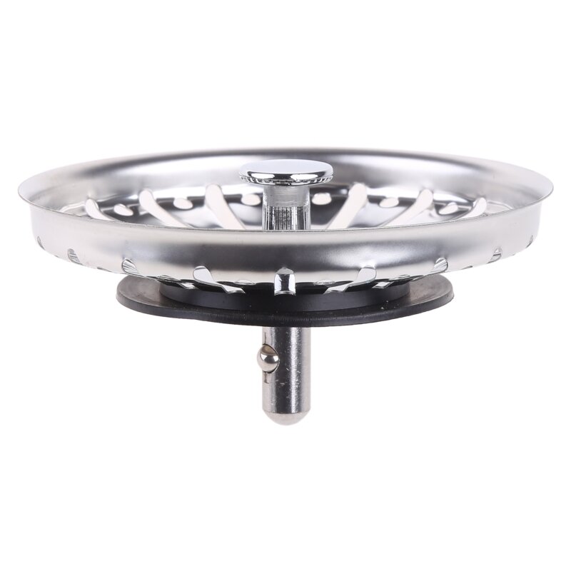 Сетчатый Фильтр для Слива Раковины из Нержавеющей стали, Улавливатель Волос, Сетка для Слива Душа, для Ванной Комнаты, Кухни, Проста в установке