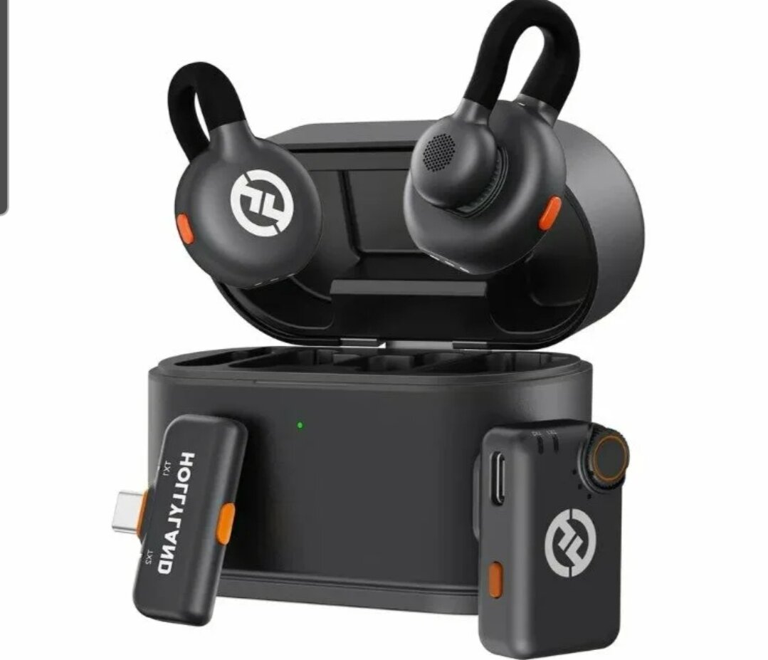 Микрофонная Радиосистема HollyLand Lark M2S Combo (Lightning, USB-C) TX+TX+RX+RX (camera), 3.5mm TRS