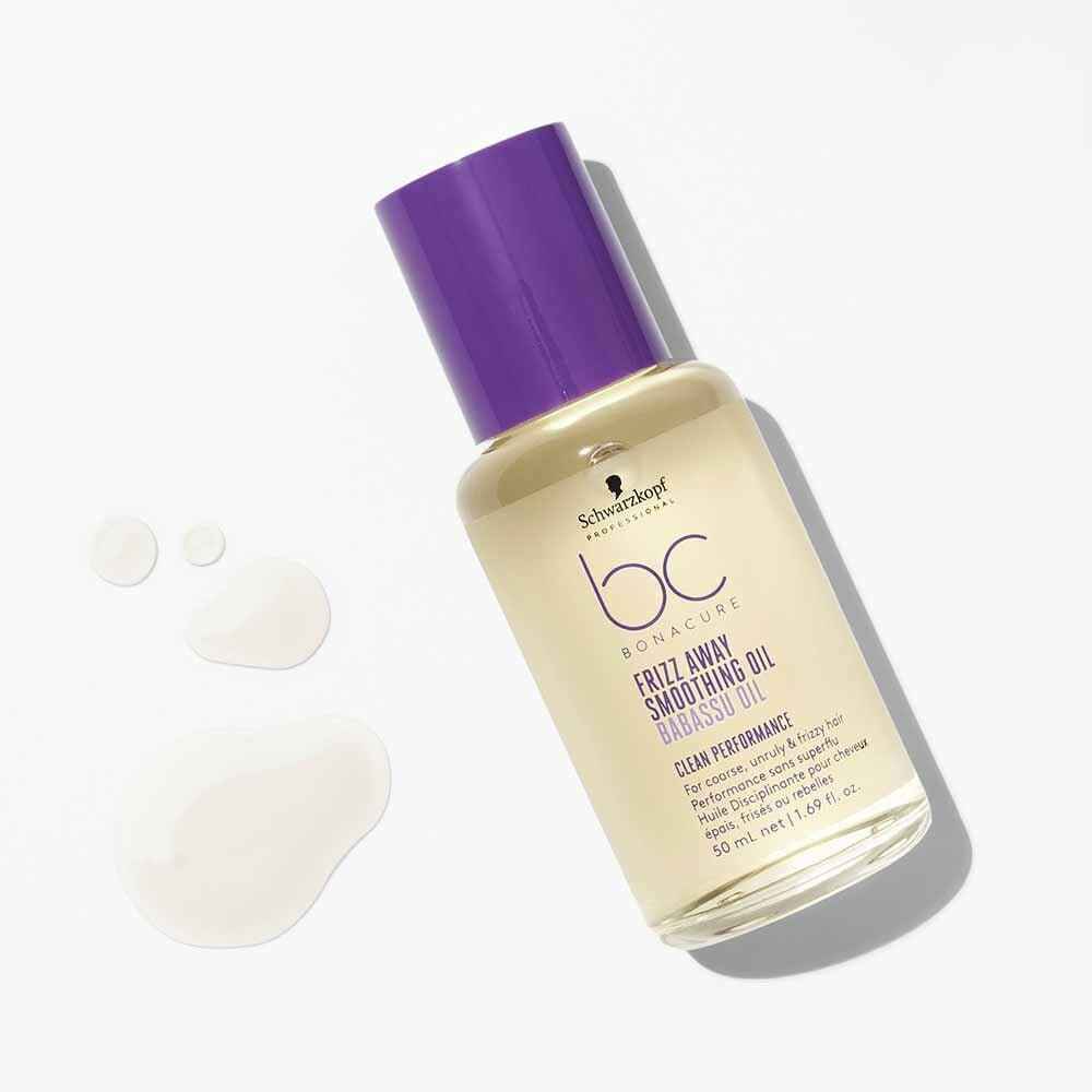 Schwarzkopf Professional Масло разглаживающее для жестких и непослушных волос Frizz Away Smoothing Oil Babassu Oil 50мл