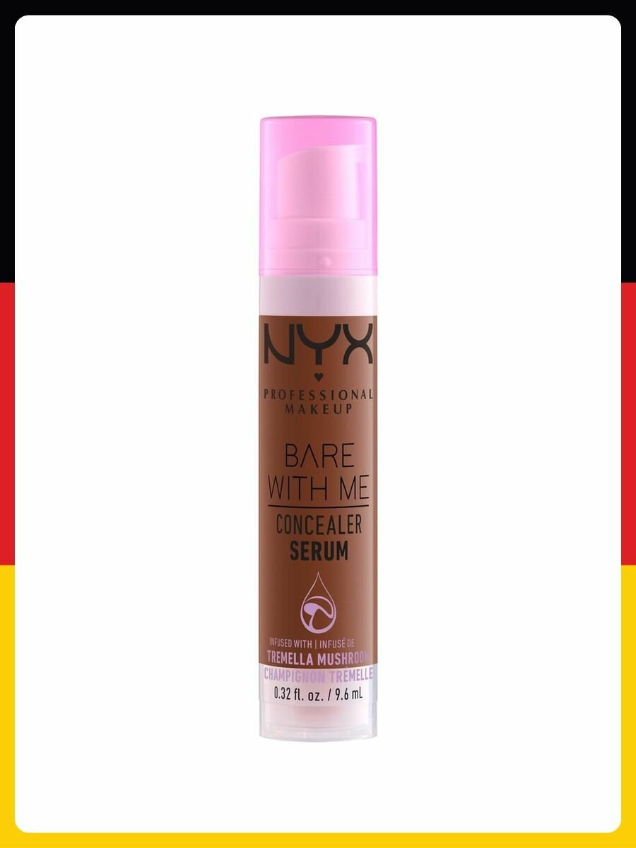 Консилер NYX Professional Makeup Bare With Me Concealer Serum 12 Rich, 9.6 мл