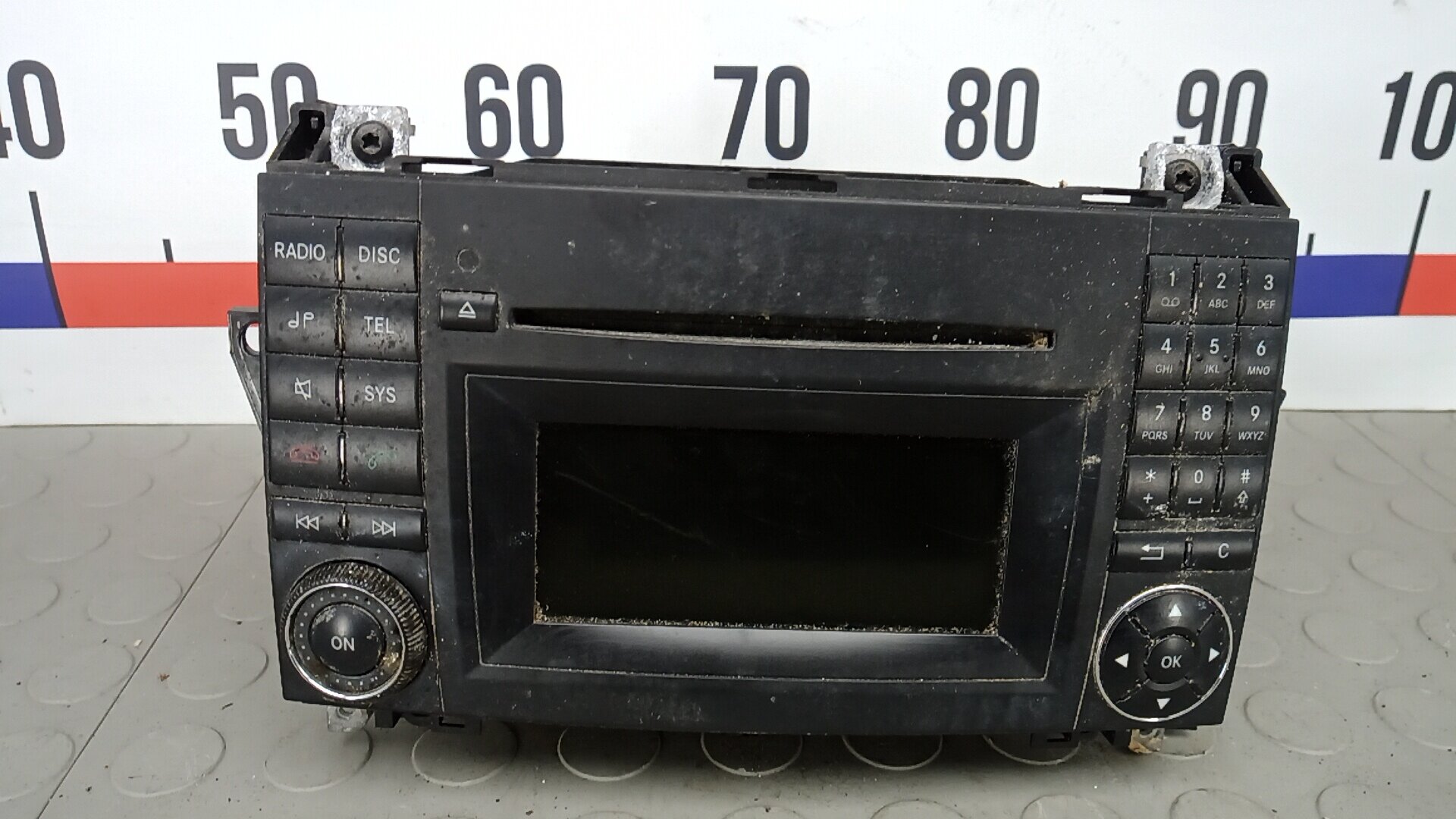 Магнитола MERCEDES BENZ VITO W639, Номер A1699002000