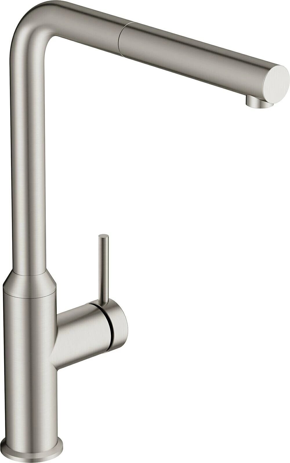 Смеситель для кухни Cersanit FLAVIS 68248 однорычажный с выдвижным изливом, сатин