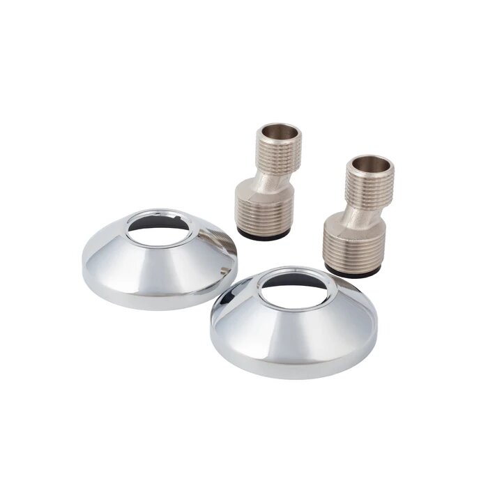 Отражатель для смесителя, эксцентрик в к-те, круглый, хром, 2 шт, IDDIS, 982BRRC3SM