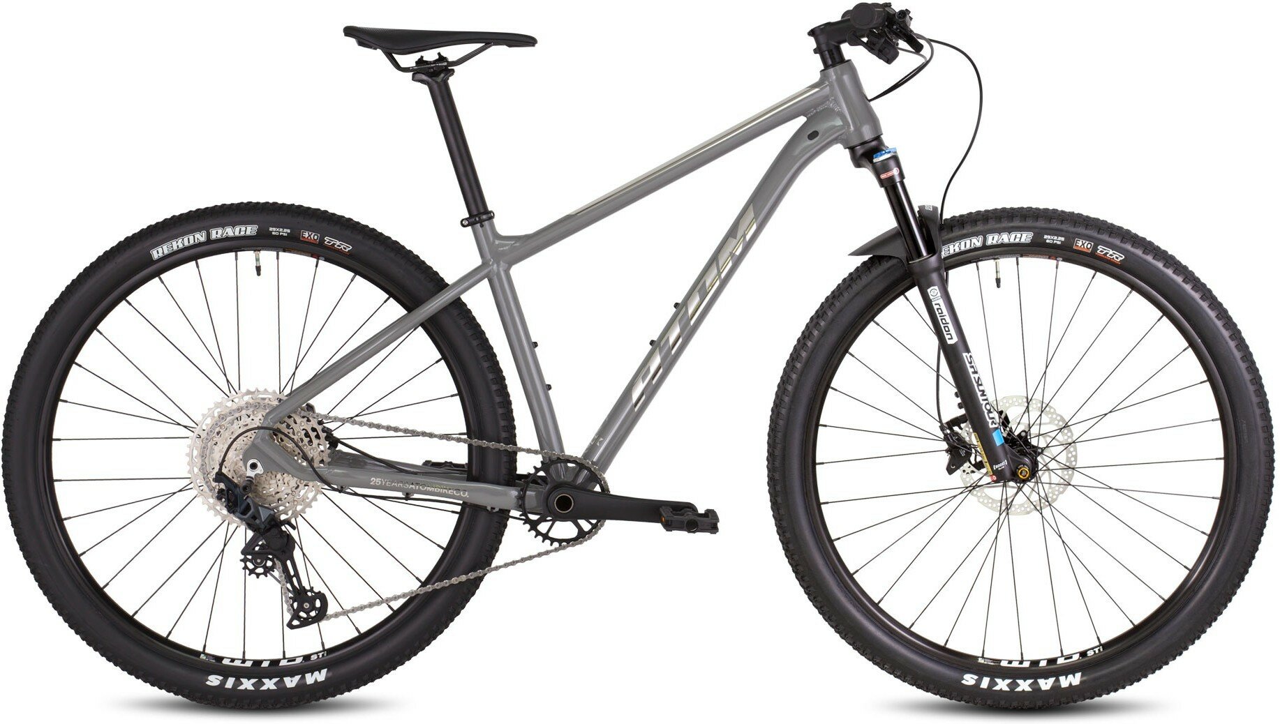 Велосипед горный Atom Bion Nine 700 (2025), рама XL (20"), серый