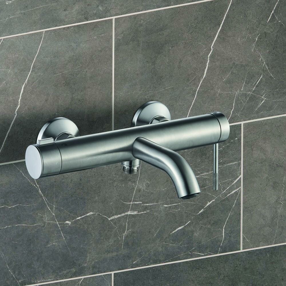 Смеситель для ванны KONSENSA Терни однорычажный цвет сатин