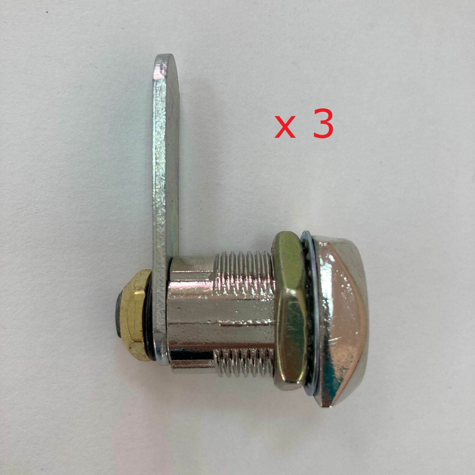 Комплект из 3-х замков для почтового ящика Eurolock 0802 (20 мм)