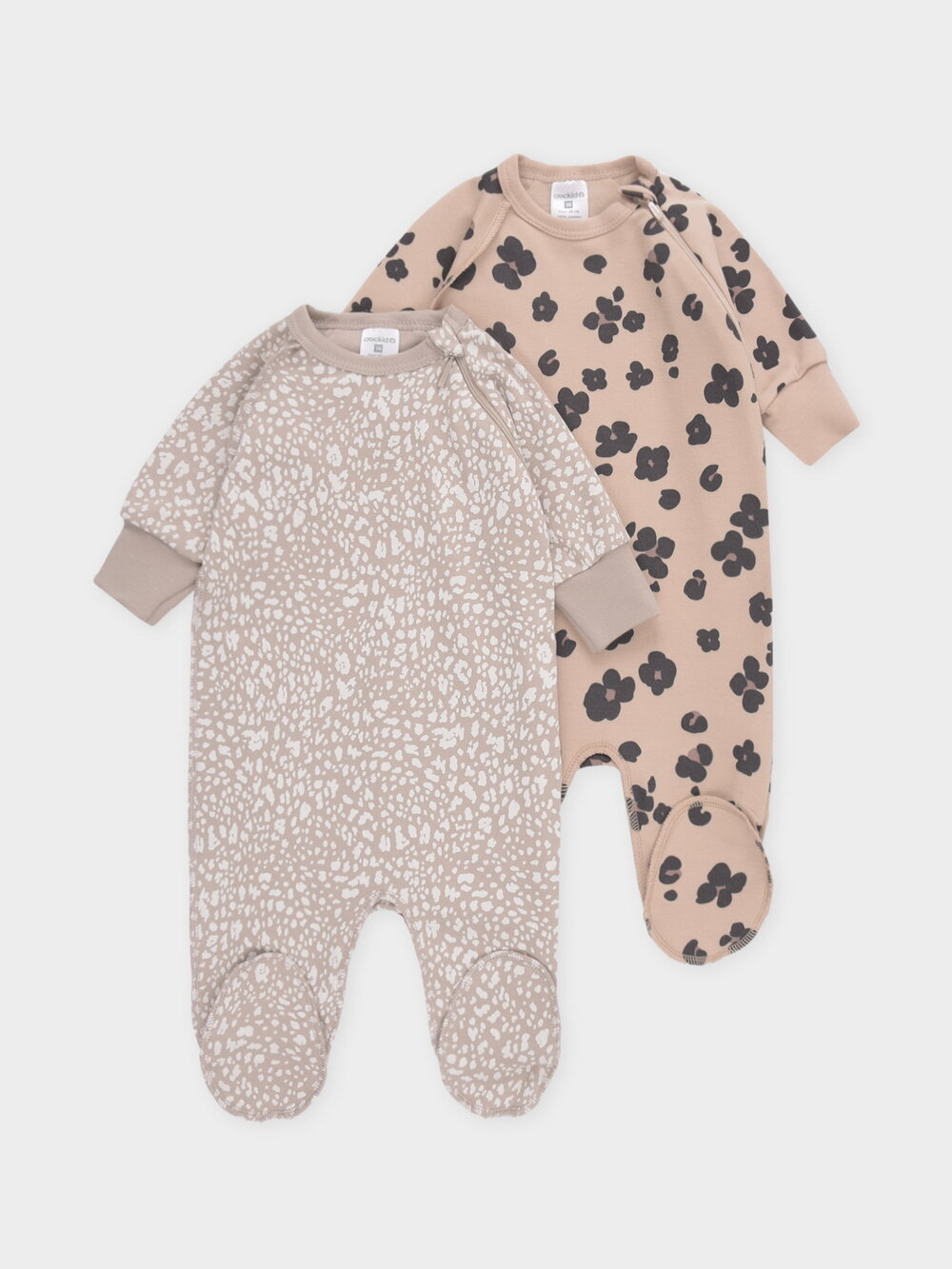 Комбинезон К 6444-2уп/тем.бежевый Н096,бежевый Н085.1