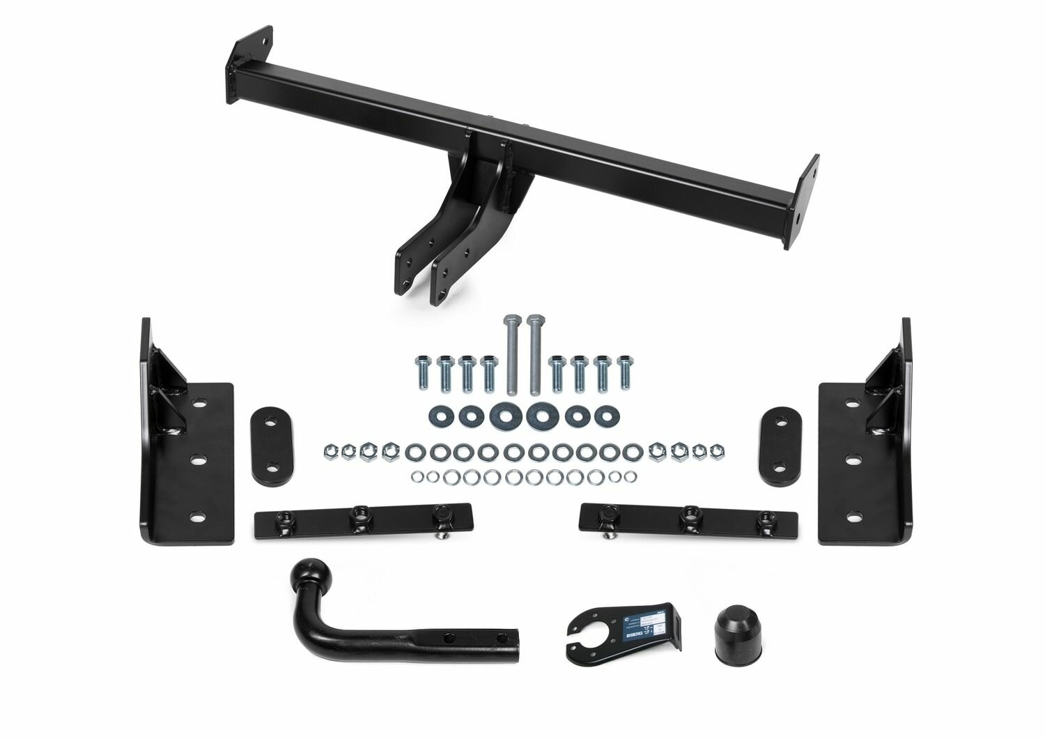 Фаркоп с электр. Smart, Chery Tiggo 7 (вкл. Pro, MAX) 2020-, Exeed LX 2022-, XCITE X-Cross 7 2024-, шар A, 1500/75 кг, F.0912.001, Berg (паспорт, сертификат)
