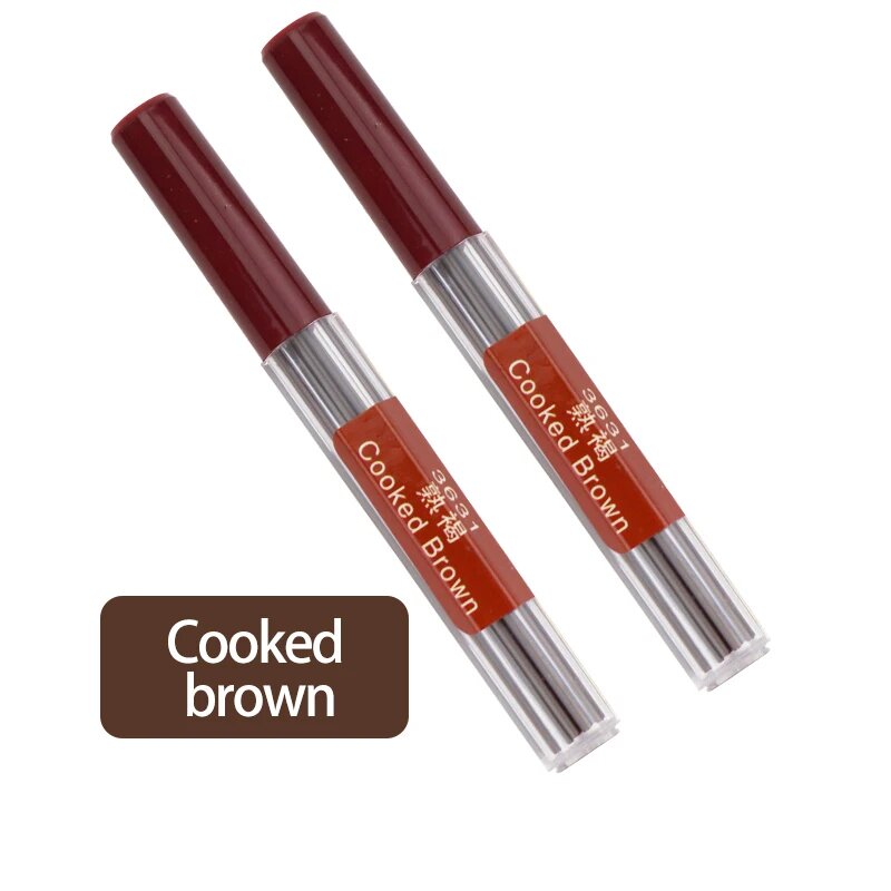 Angel Mark механические карандашные стержни 2.0 мм 36 цветов Коричневый, Cooked-brown-2pcs