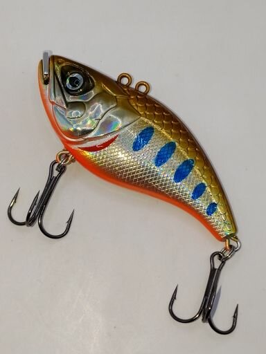 Воблер Strike Pro, 75 мм, 21,8 г, тонущий раттлин на хищника: судака, щуку, берша