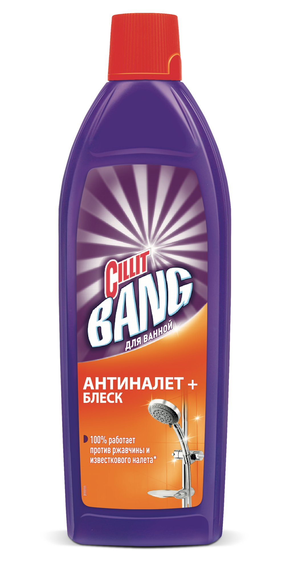 Моющее средство Cillit Bang антиНалет + Блеск, для ванной, 750мл