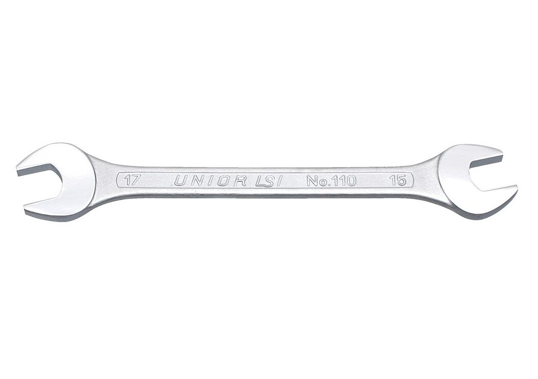 Ключ рожковый двусторонний 12х14 мм Unior 600075 110/1-12х14