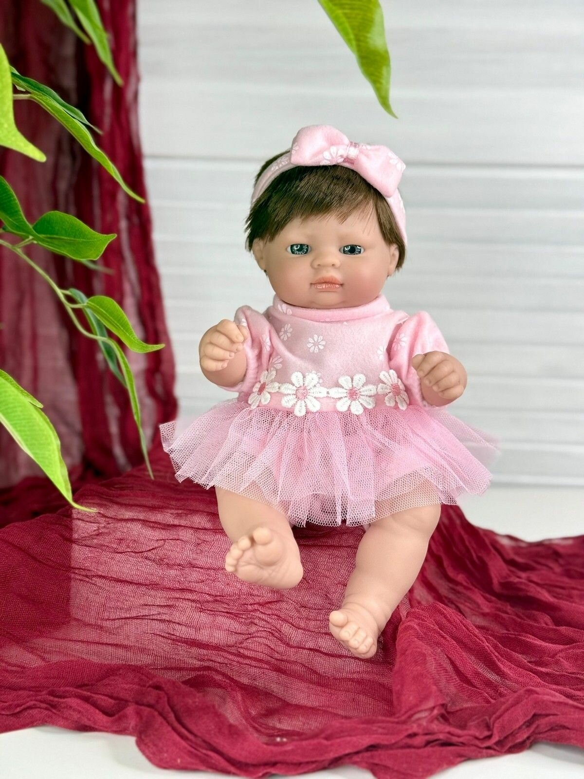 Кукла пупс для девочки виниловый 27 см (2553K)