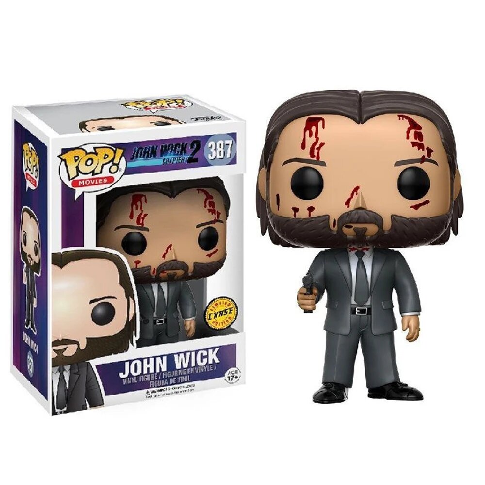 Funko POP JOHN WICK 387 # 580 # Виниловая фигурка, модель куклы, игрушки