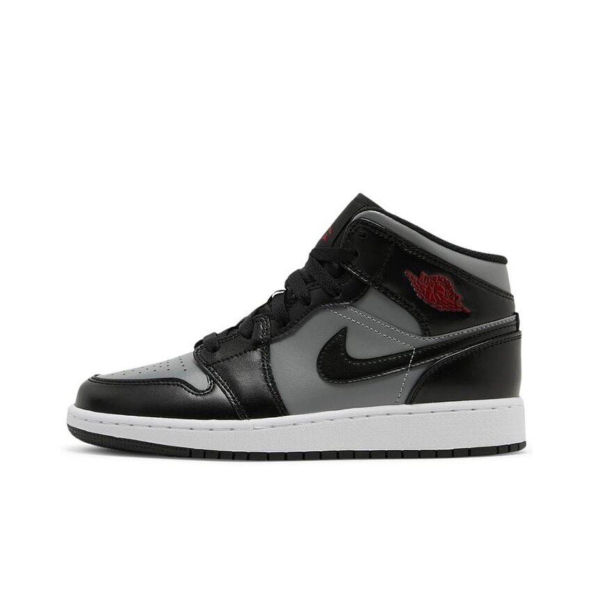 Кеды Jordan Air Jordan 1, размер EU 39 стопа (24.5CM), черный/серый — фото 1