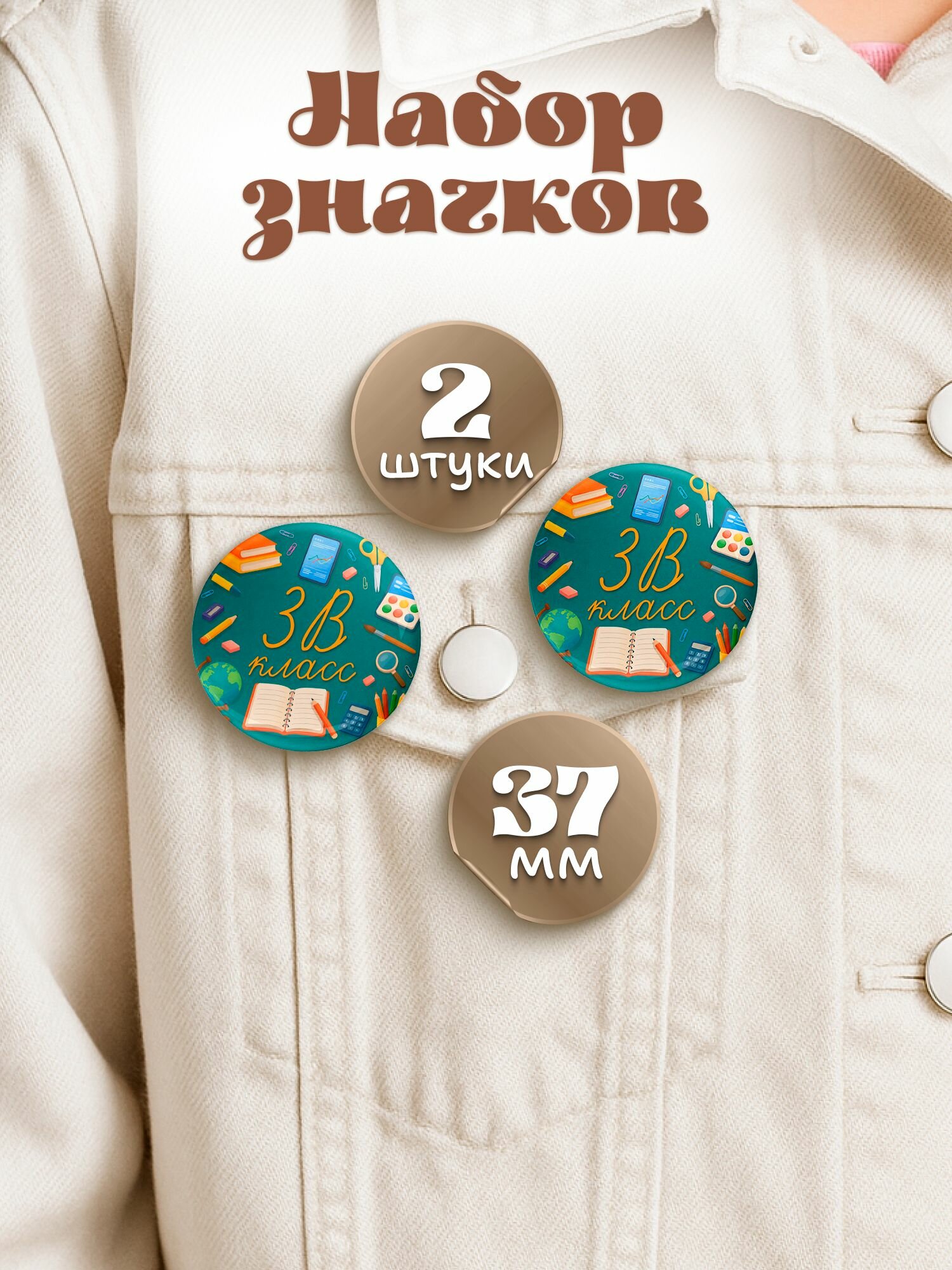 Набор значков