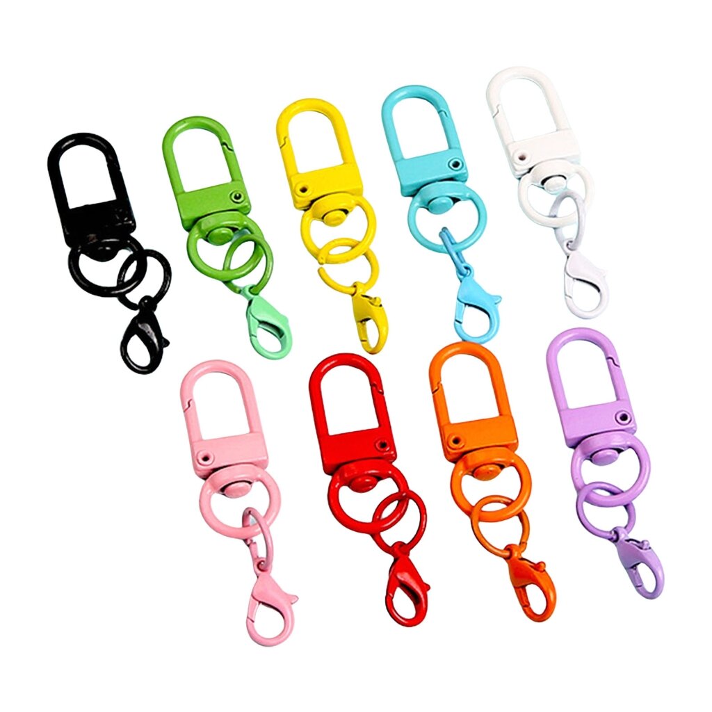 9-цветная краска diy color U-образная пряжка для вращающейся двери с лобстером