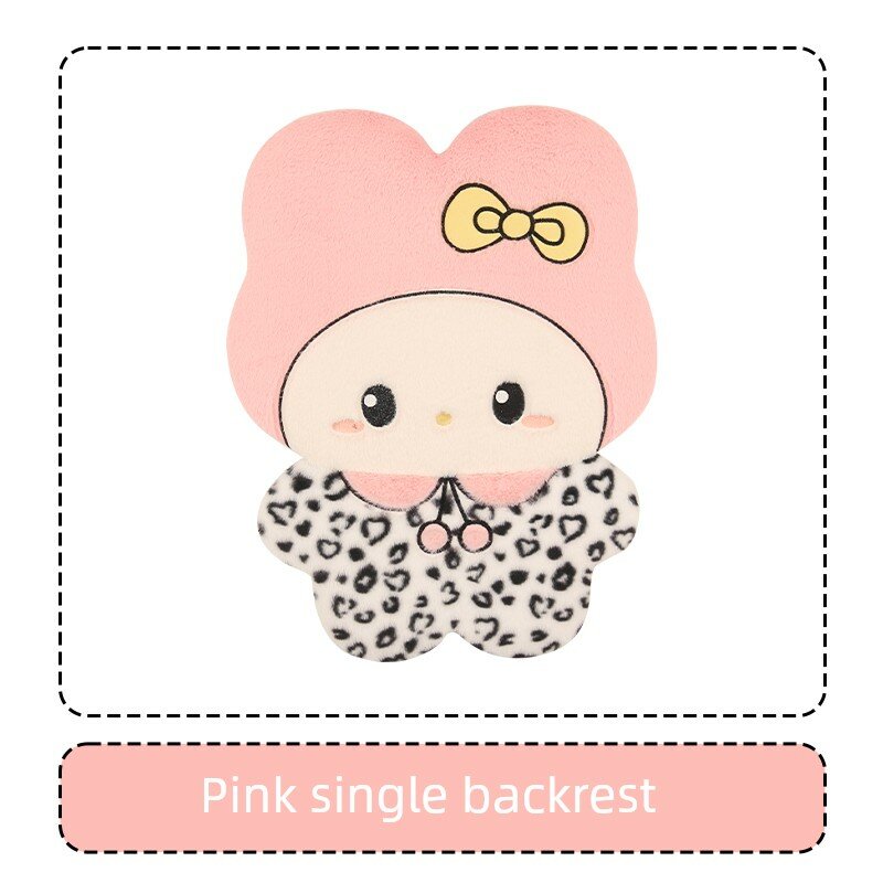 Милая мультяшная накидка на автомобильное сиденье для женщин на осень и зиму, плюшевый чехол-накидка на сиденье,