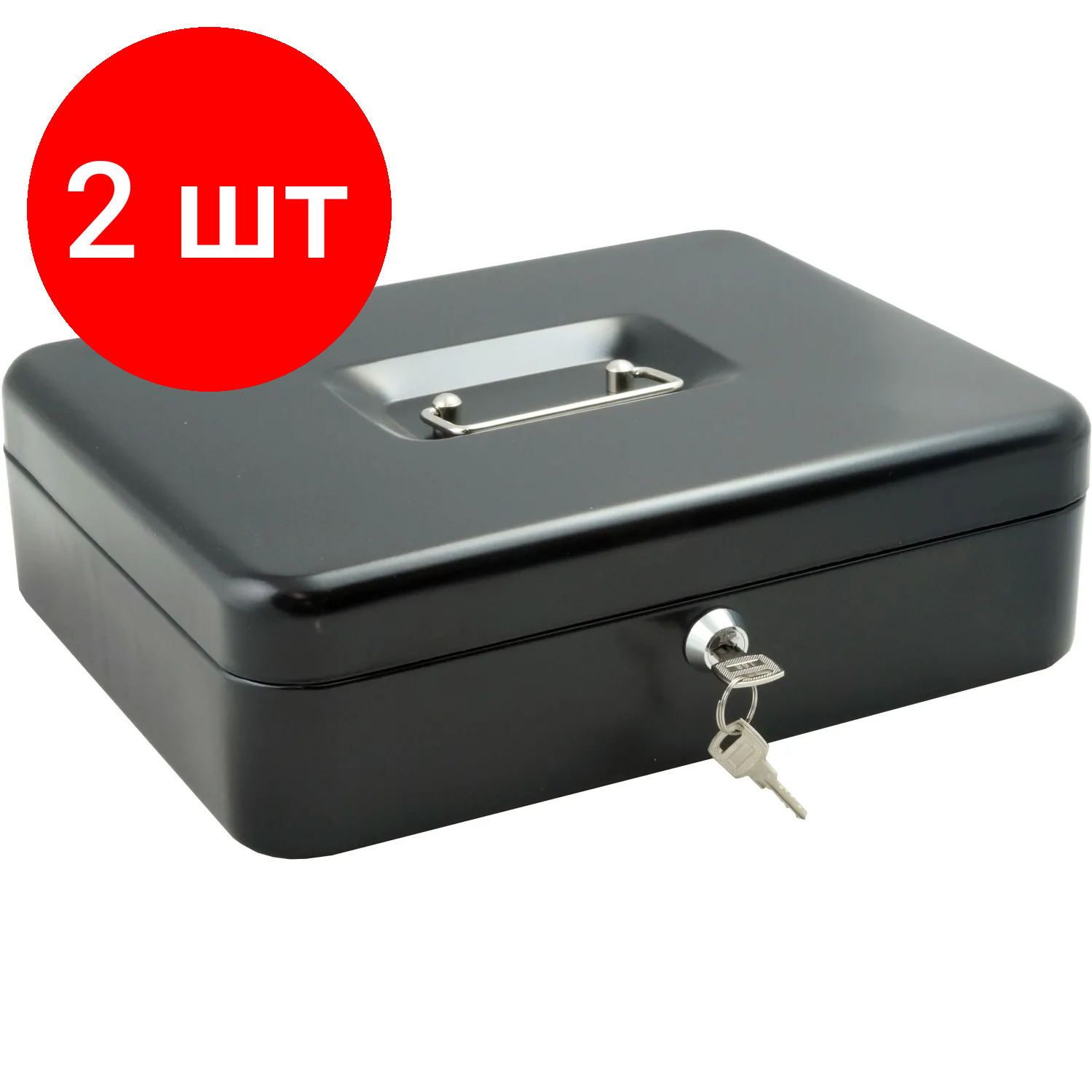 Комплект 2 штук, Кэшбокс KLESTO MB-4 черный 90x300x240