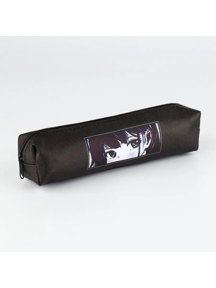 Стильный школьный пенал с аниме-рисунком
