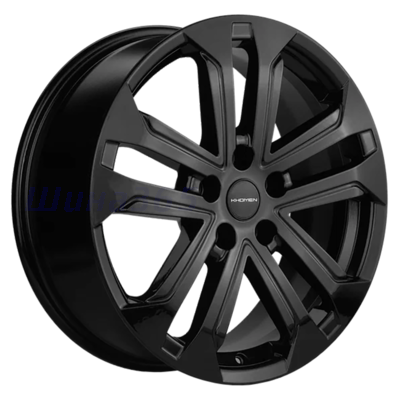 Литой колесный диск Khomen Wheels KHW1803 (CS35/CS35 Plus) 7x18/5x110 ET50 D63,3 Black
