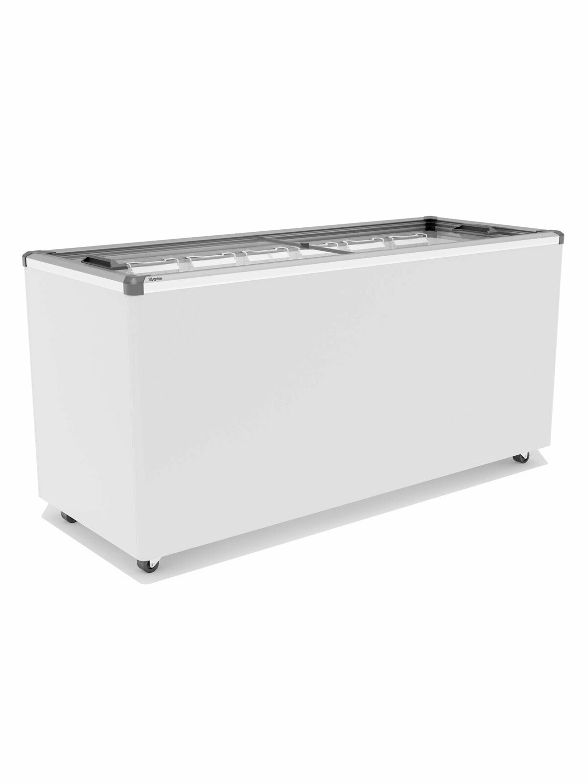 Морозильный ларь Gellar FG 600C v25, белый, 60 см х 84 см х 160 см