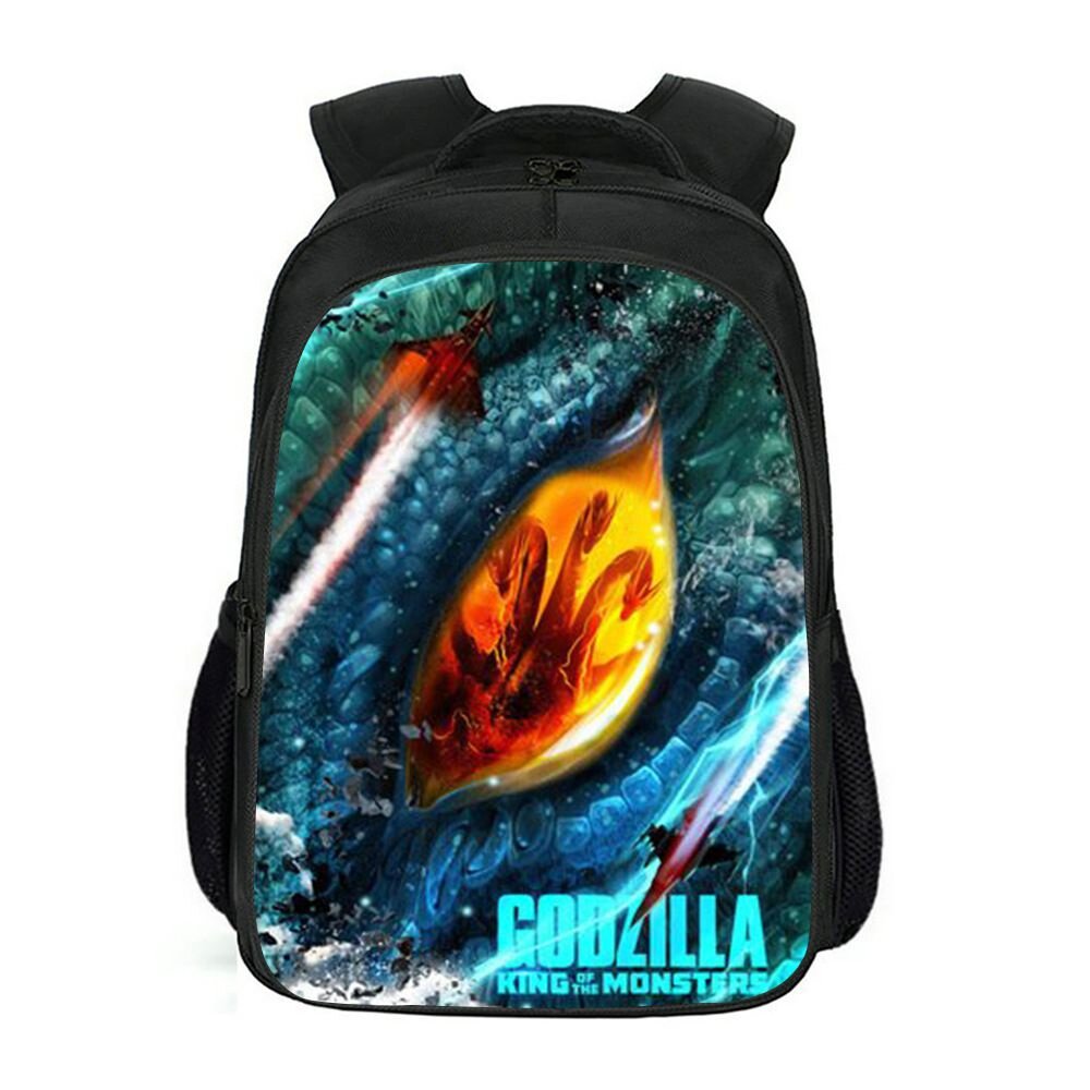 Легкий в уходе рюкзак Годзиллы: Король монстров для студентов и детей, №13