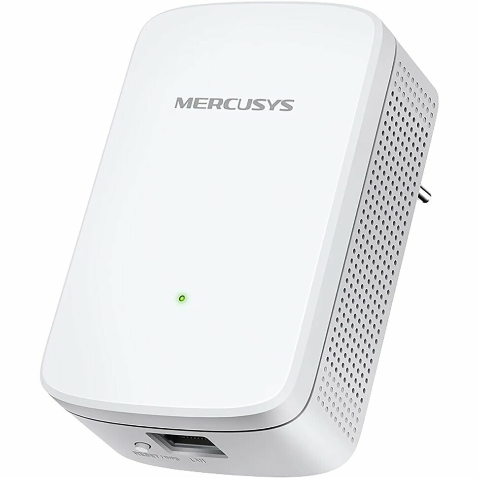 Усилитель сигнала Wi-Fi Mercusys ME10 N300 10/100BASE-TX белый, 2357482