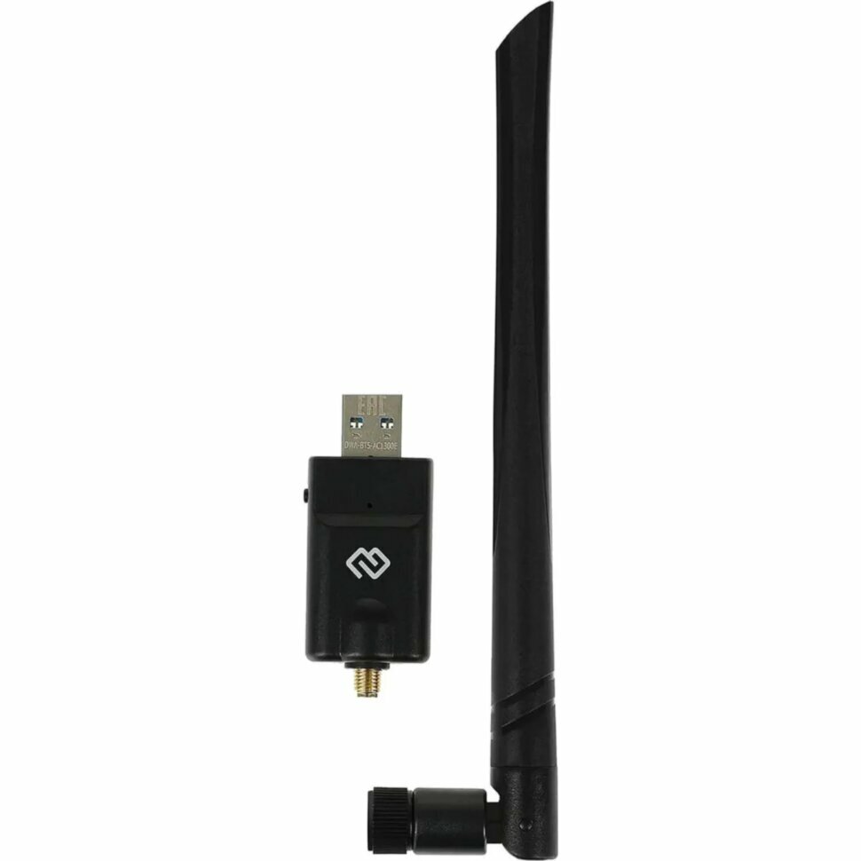 Сетевой адаптер Wi-Fi Digma DWA-AC1300E USB 3.0 (ант. внеш. съем) 1ант, 2123088