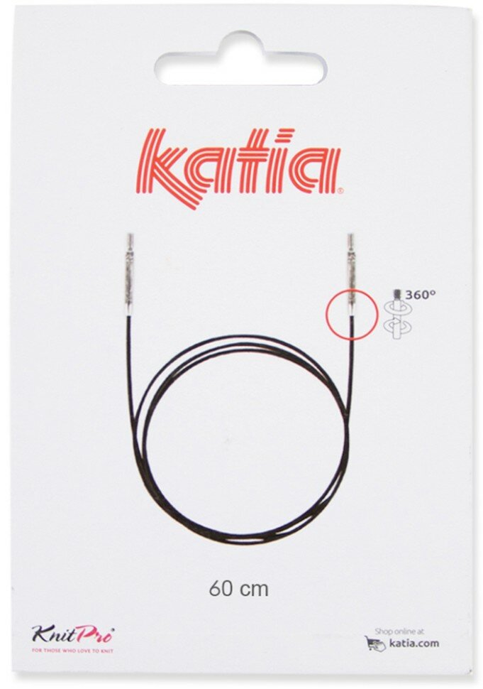 #7580 Cменная поворотная леска 360° 60 см Katia