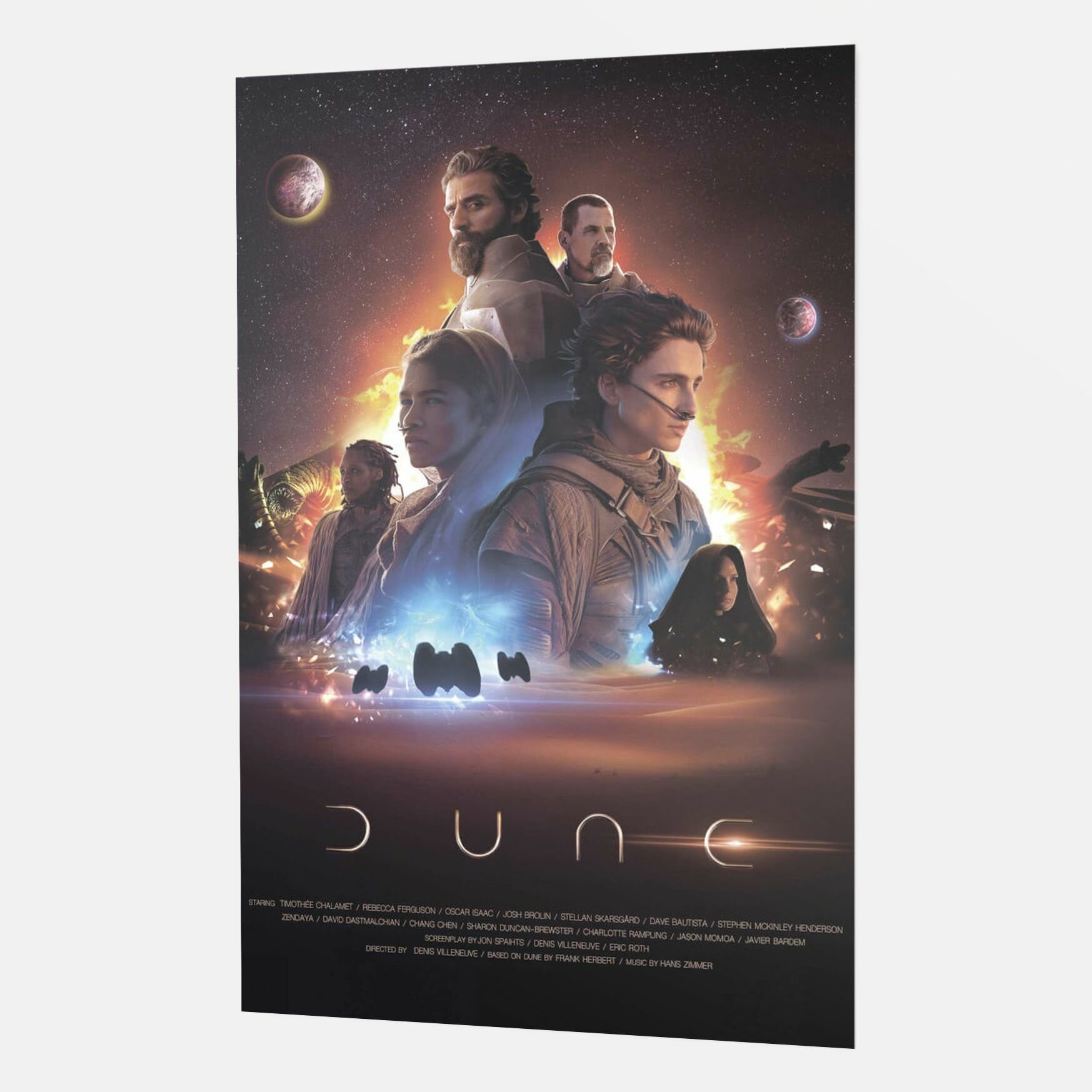 Постер (плакат) на стену по фильму Дюна 40x60 см. от Poster4me