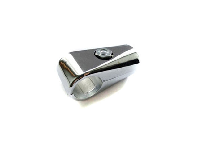 Держатель для трубы 25 мм, конечный малый R-42M, монтажное крепление для каркасных систем