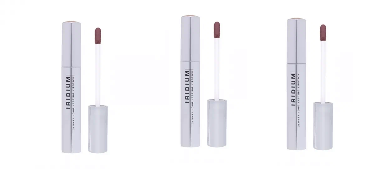 Помада для губ глянцевая стойкая Influence Beauty Iridium Long Lasting Lipstick т.02 4 мл 3 шт