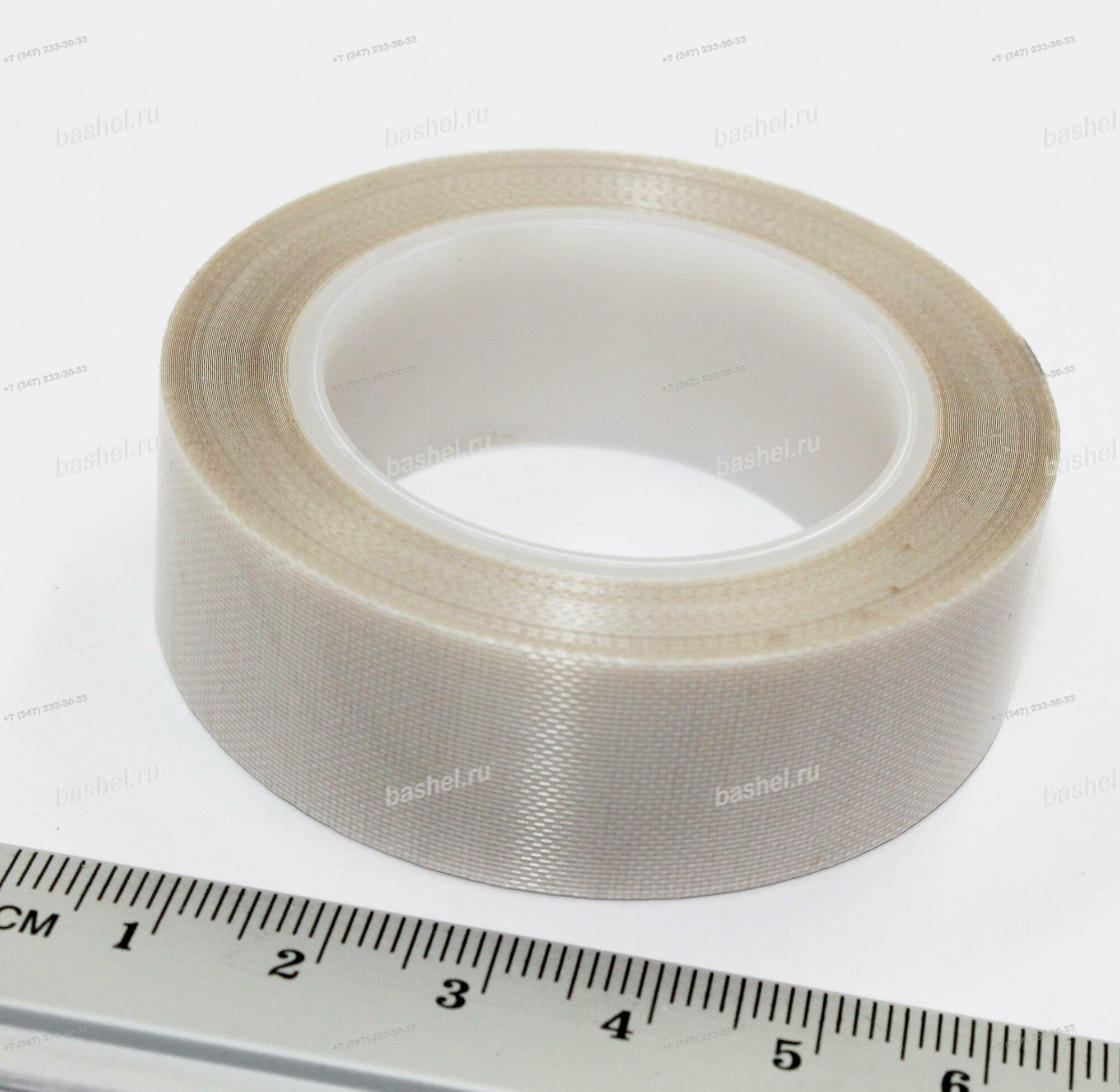 Лента тефлоновая самоклеящаяся арм. стеклотканью 0,13мм х 19мм х 10м